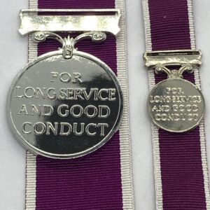 British Army Long Service and Good Conduct GVI Medal (Regular Army ...