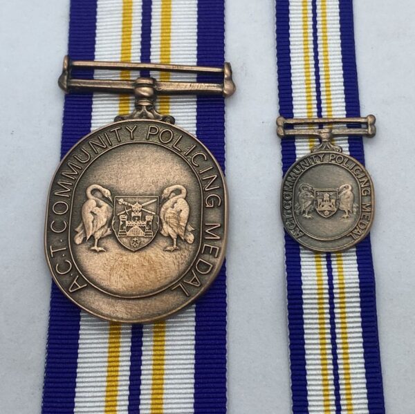 ACT Community Policing Medal - Elite Medals